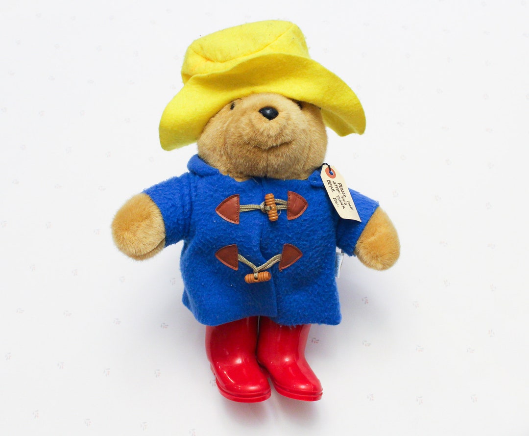 Paddington Bear Plush Toy, Toy Bear Plush Stuffed Animal, Vintage Toys ...