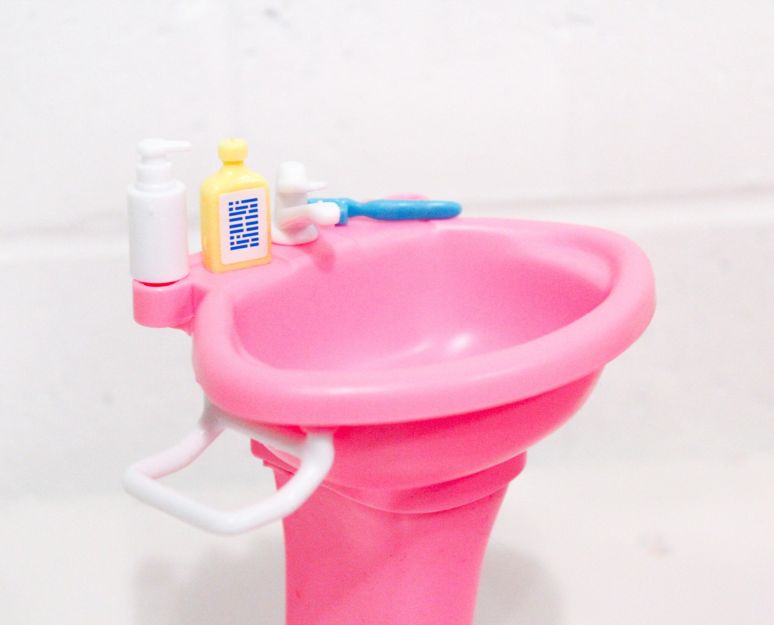 Vintage 90s Barbie Doll Bathroom Set Mattel Barbie Toy Set Etsy