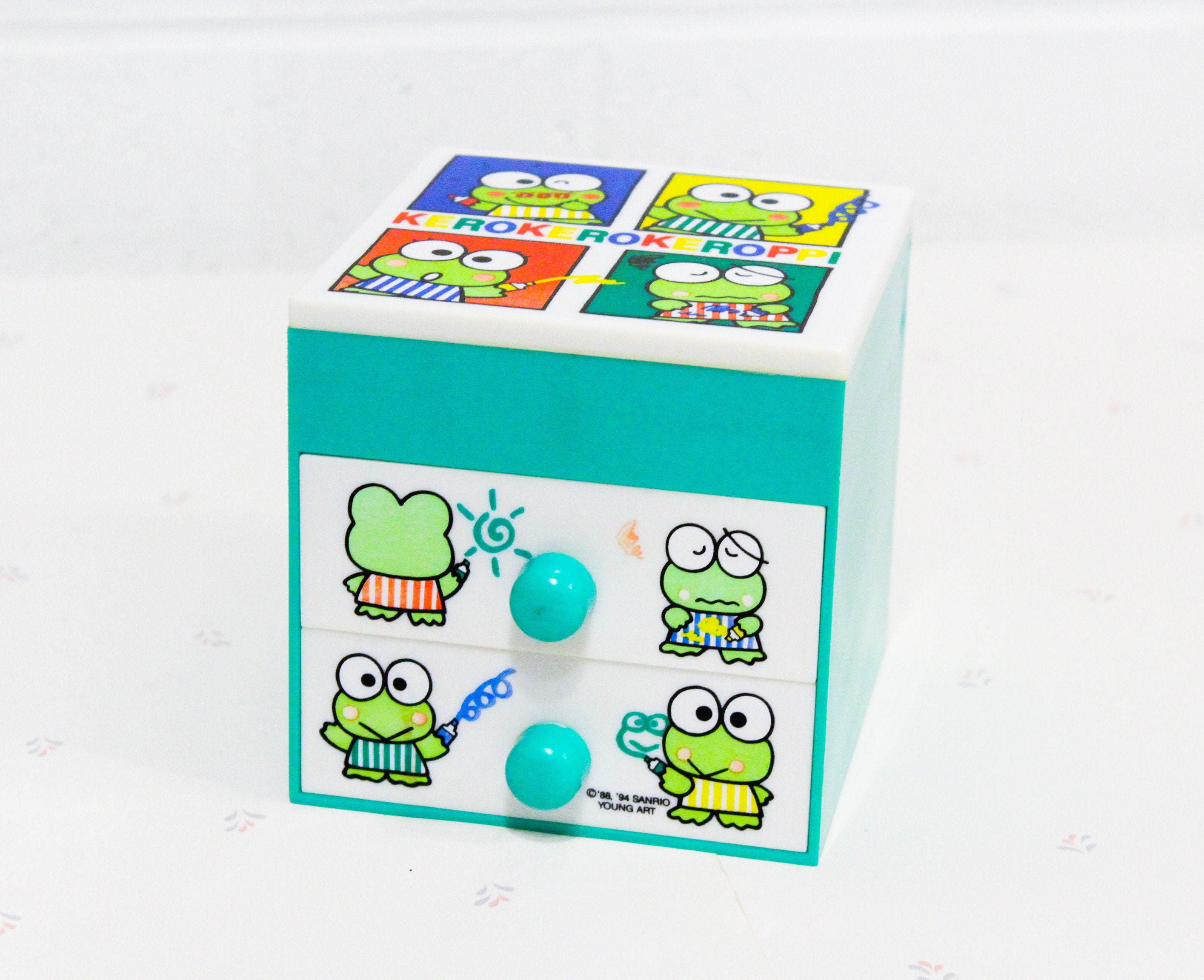 90s Vintage Sanrio Keroppi Frog Box 90s Collectible Box Mini | Etsy