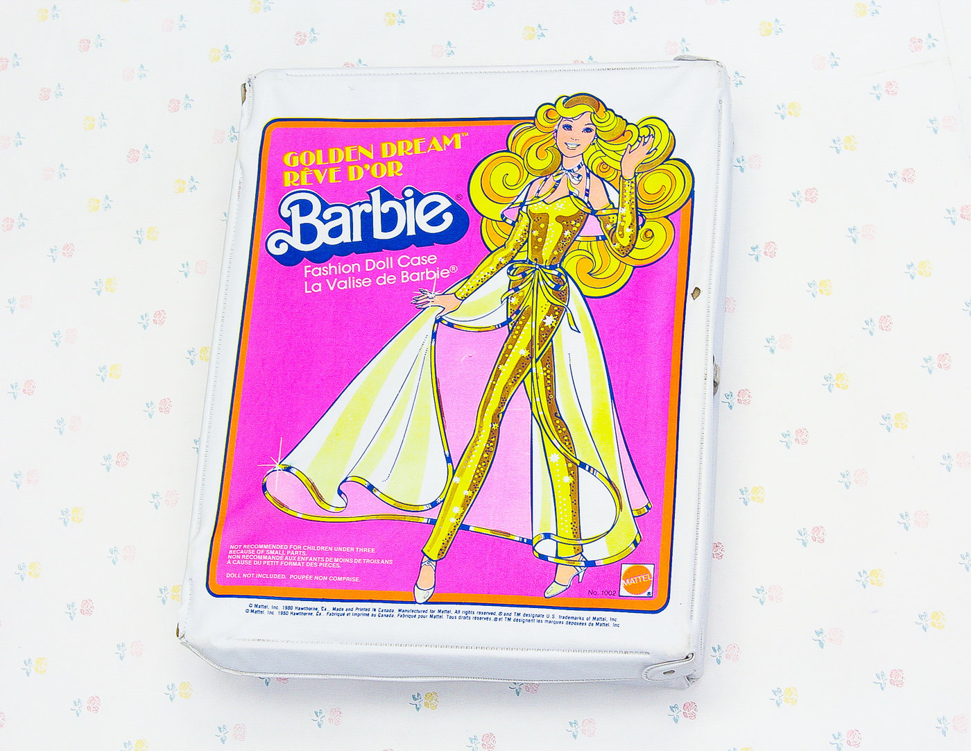 Case Barbie vintage Fashion Trunk Mattel Box 80s Pink Toys & Games ...