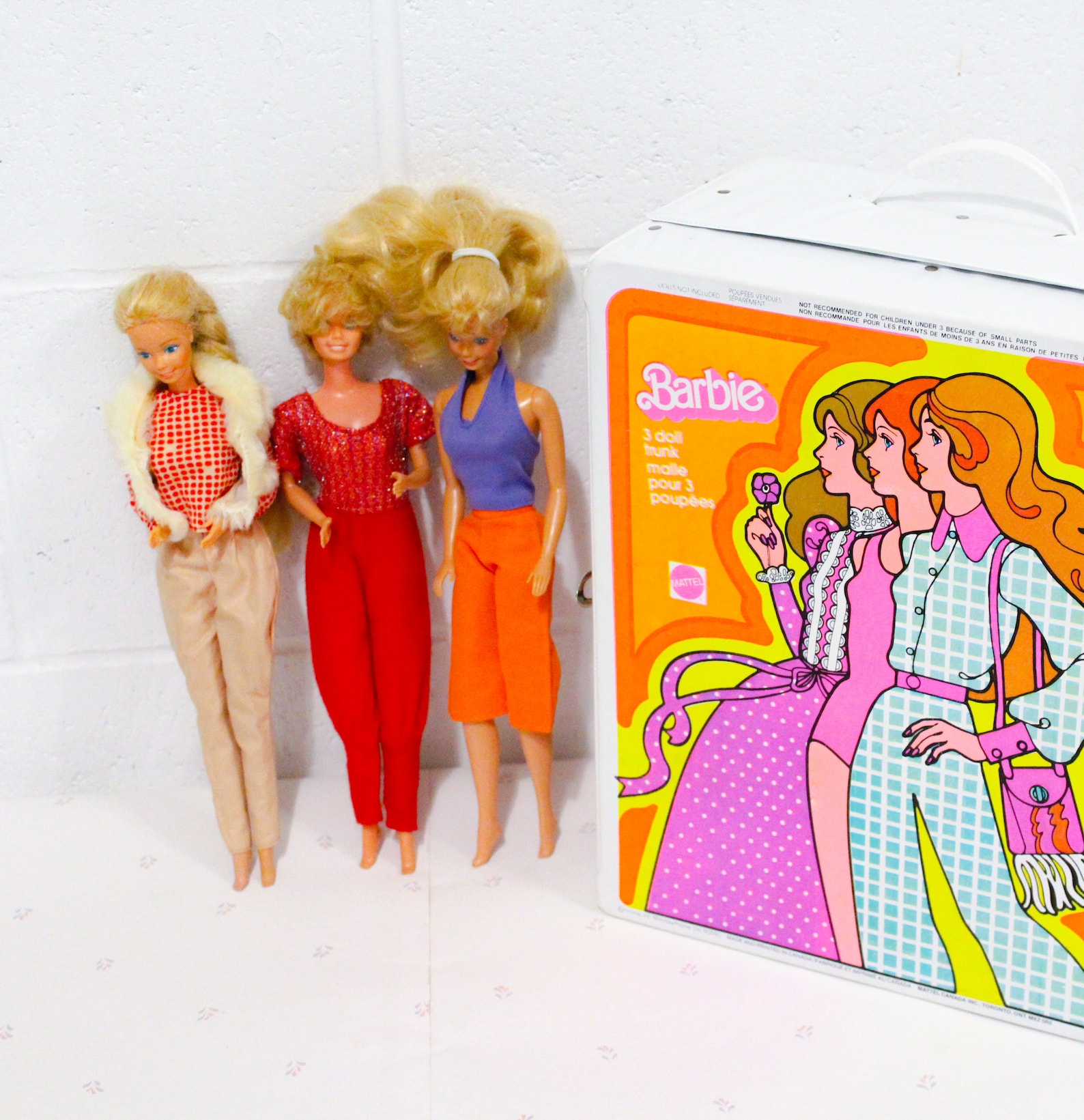 70s Barbie Doll Trunk Toy Set Vintage Barbie Set Fashion | Etsy