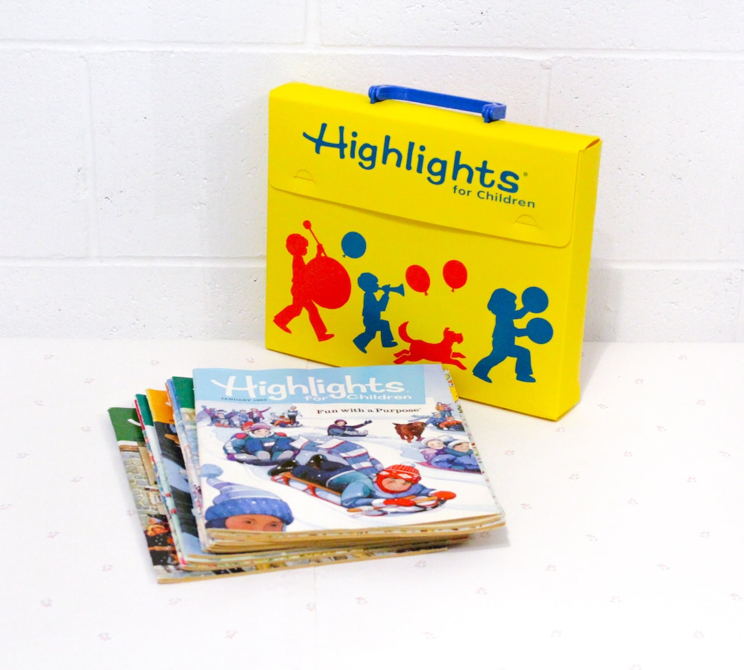 1990s Highlights for Children Magazine Lot, Highlights Magazine Set ...