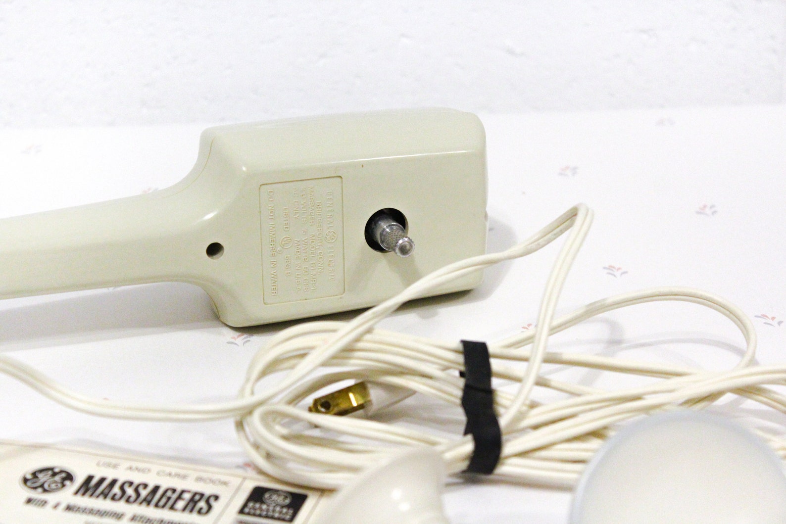 General Electric Massager 70s Vintage Massager Handheld Etsy