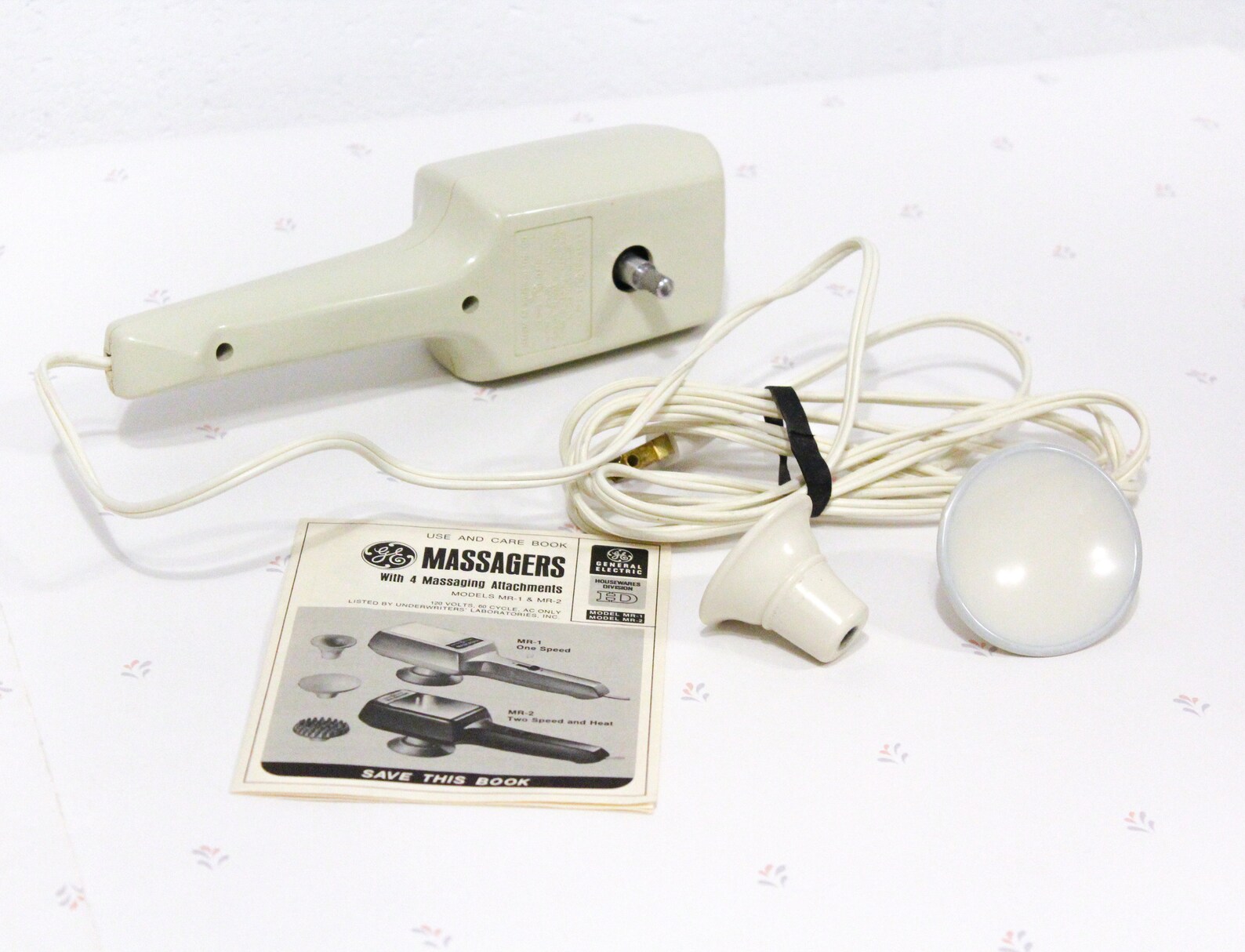 General Electric Massager 70s Vintage Massager Handheld Etsy