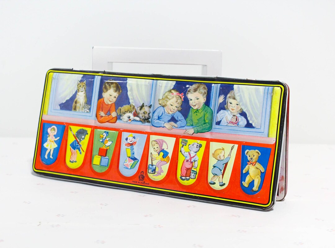 Vintage LL Products Water Color Paint Set in Litho Tin – Made in ...