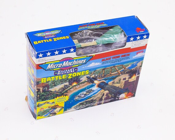 Vintage Micro Machines Black Tiger Delta Toy Playset Micro | Etsy