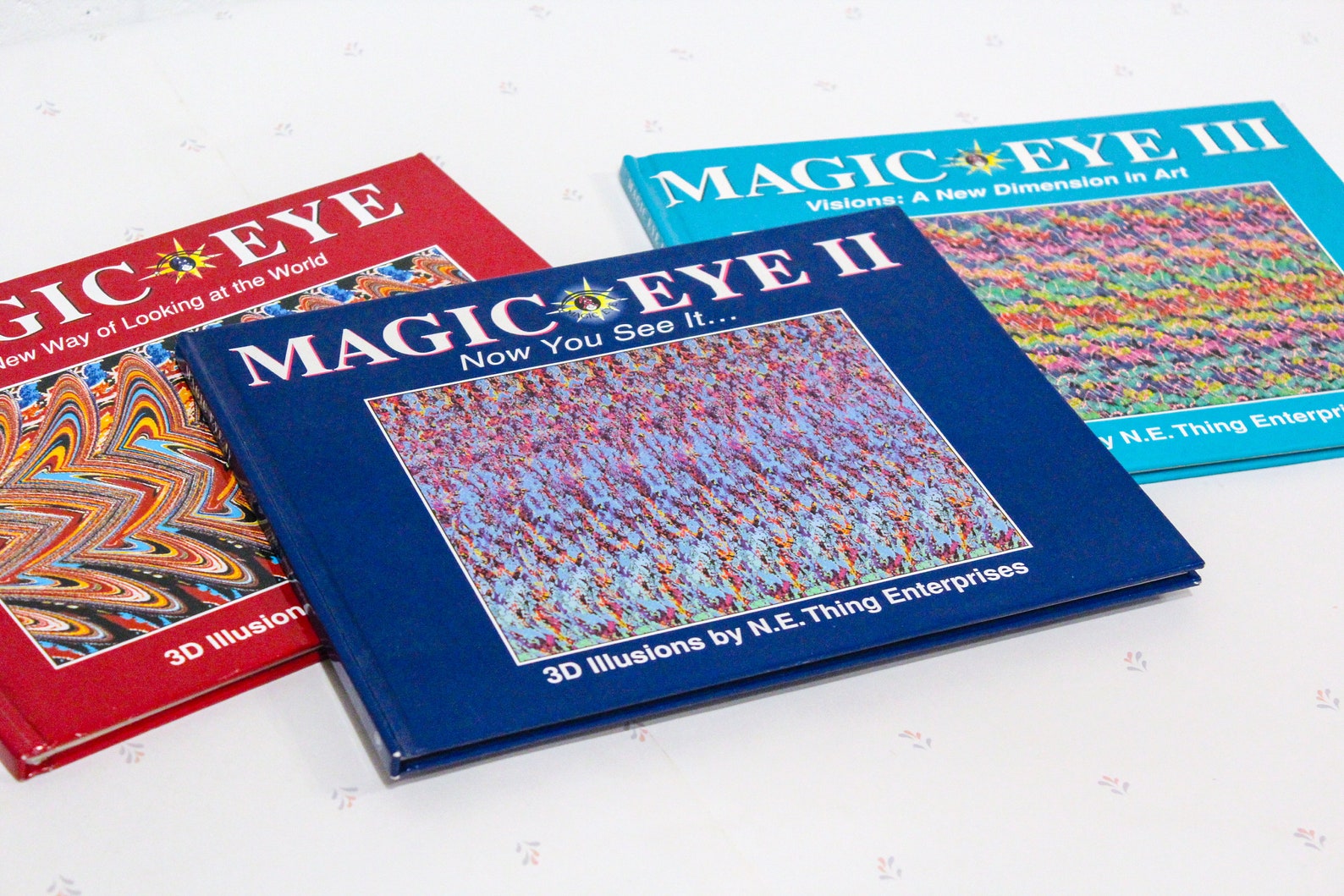 1990s Magic Eye Book Collection 90s Kids Book Set Optical | Etsy