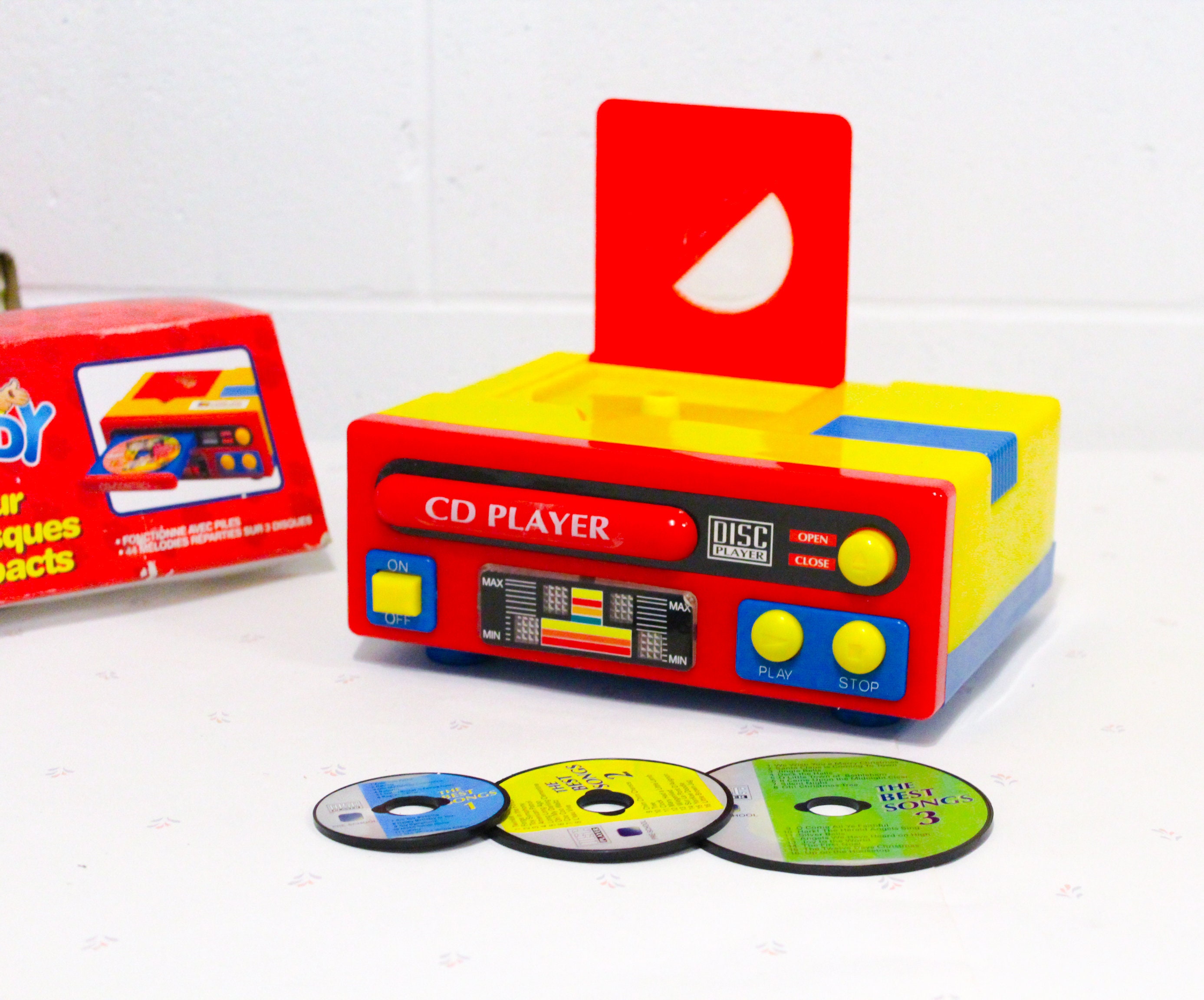 Zeddy Toy Compact Disk Music Player 90s Kid Toy CD Player | Etsy UK