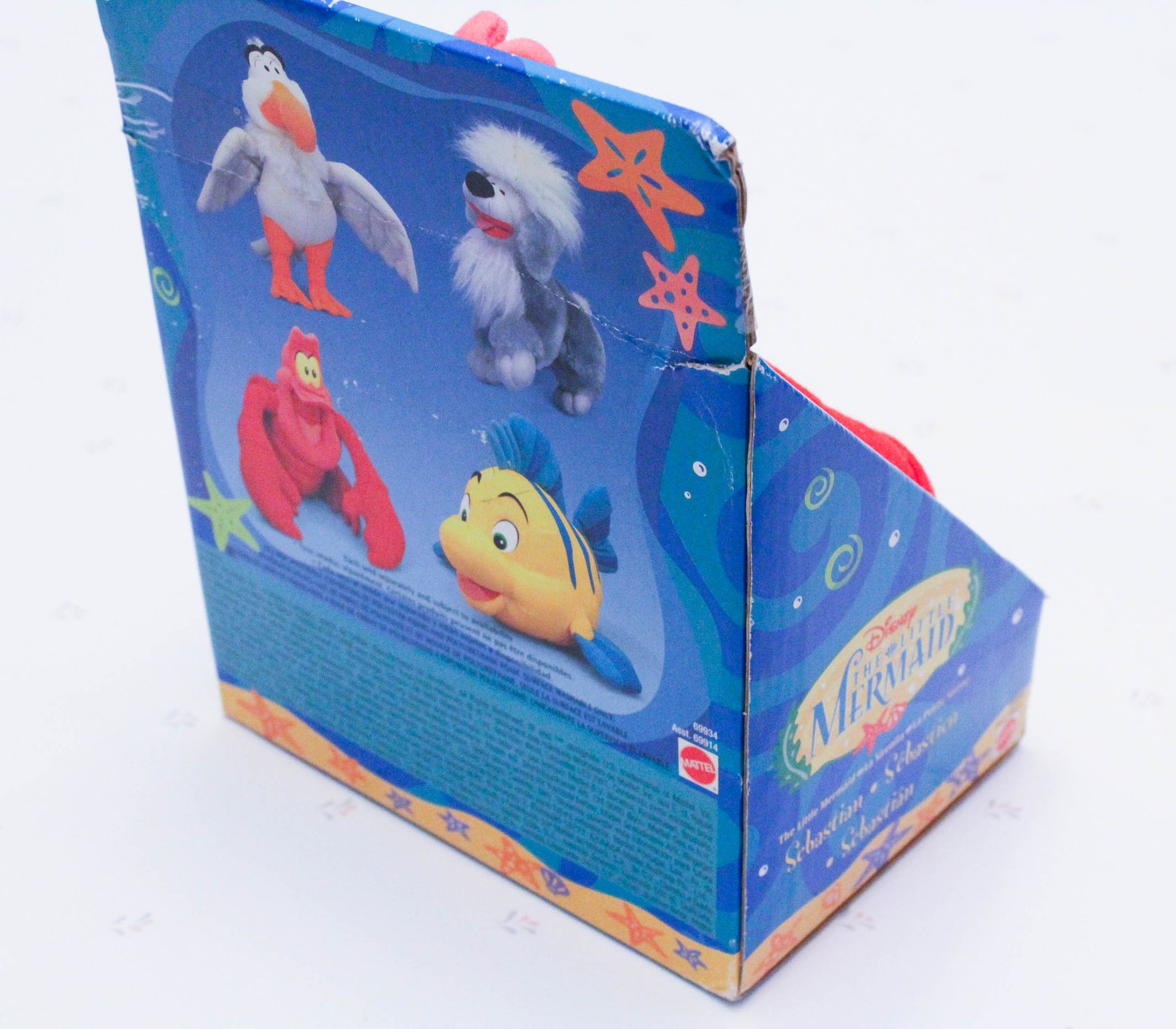 Vintage 90s Disney Sebastian Plush Toy for Kid the Little | Etsy