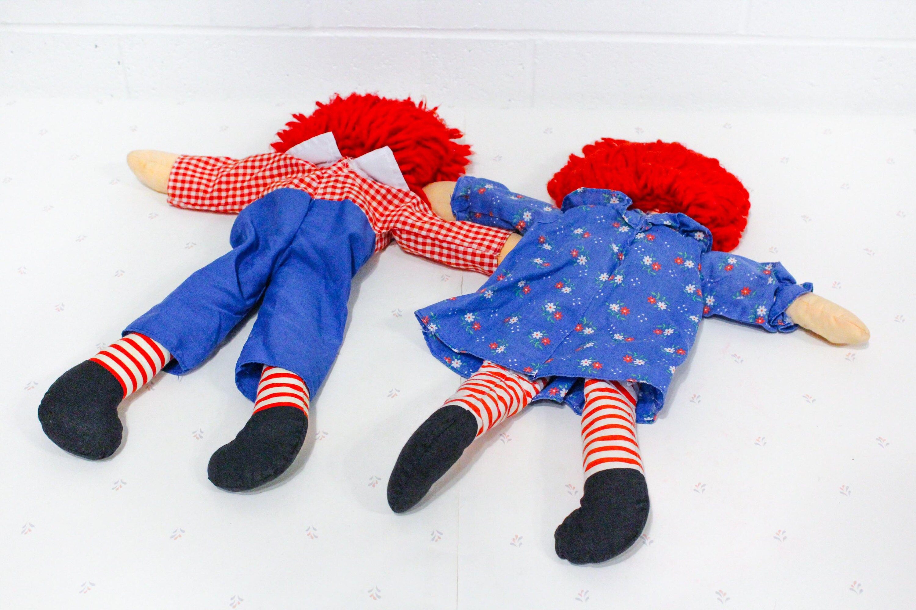 Hasbro Raggedy Ann and Andy Rag Dolls for Kids Vintage Doll | Etsy