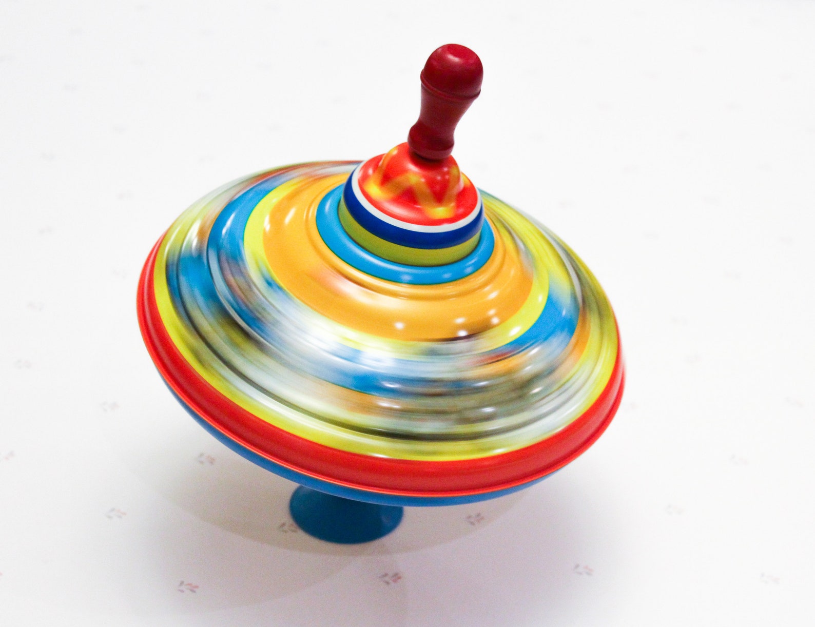 Ohio Art Spin Top Vintage Tin Spin Top Automobile Spinning | Etsy