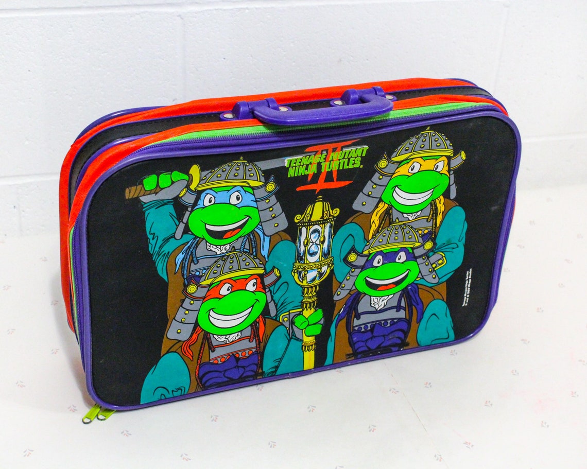 1990s Teenage Mutant Ninja Turtles Carry On Luggage Case TMNT | Etsy
