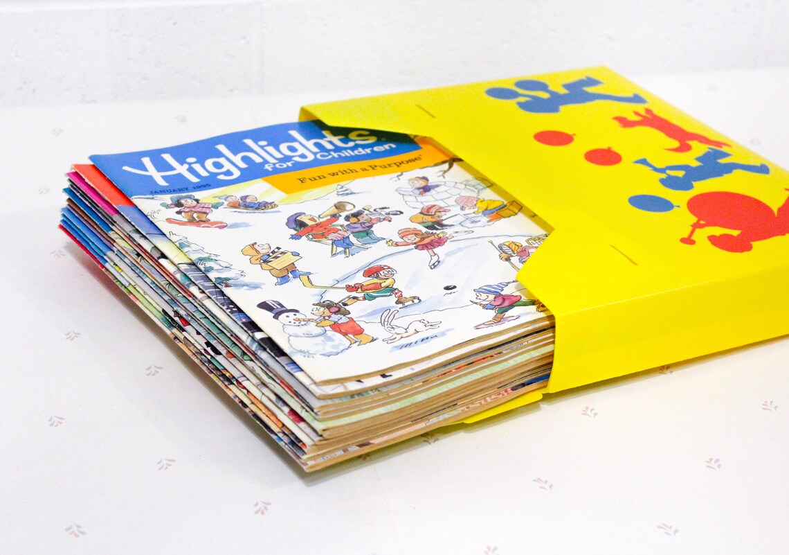 1990s Highlights for Children Magazine Lot Highlights | Etsy