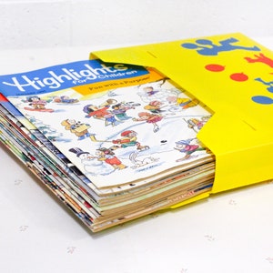 1990s Highlights for Children Magazine Lot, Highlights Magazine Set ...
