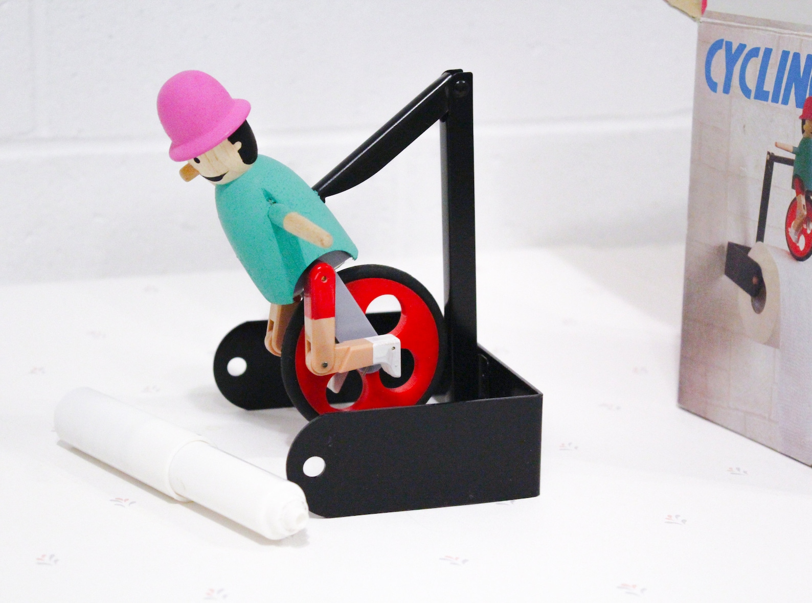 Cycling Man Toilet Roll Holder Toilet Tissue Dispenser | Etsy