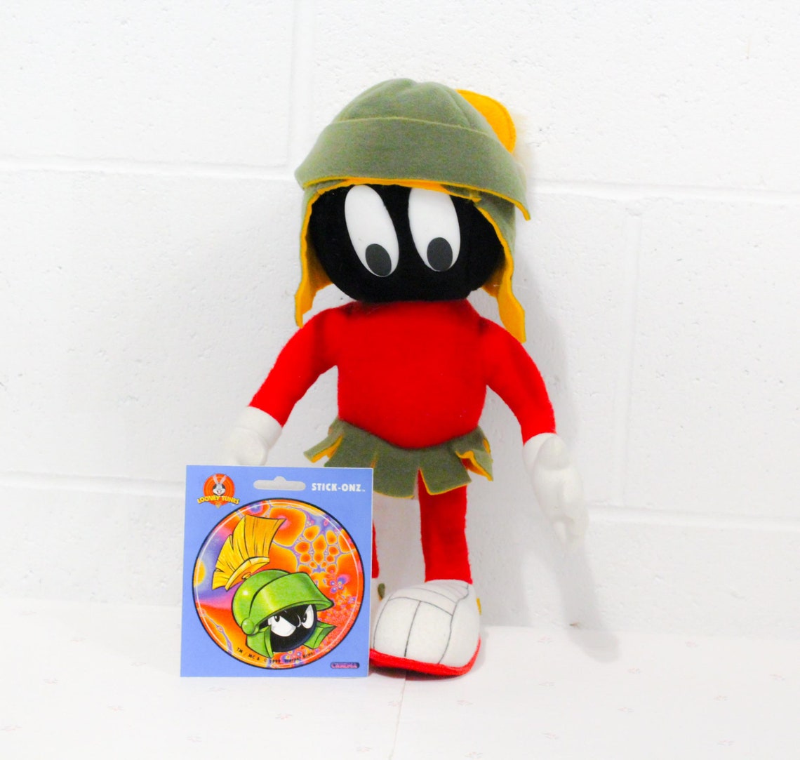 Looney Tunes Marvin the Martian Plush Toy Gift for Kid 90s | Etsy