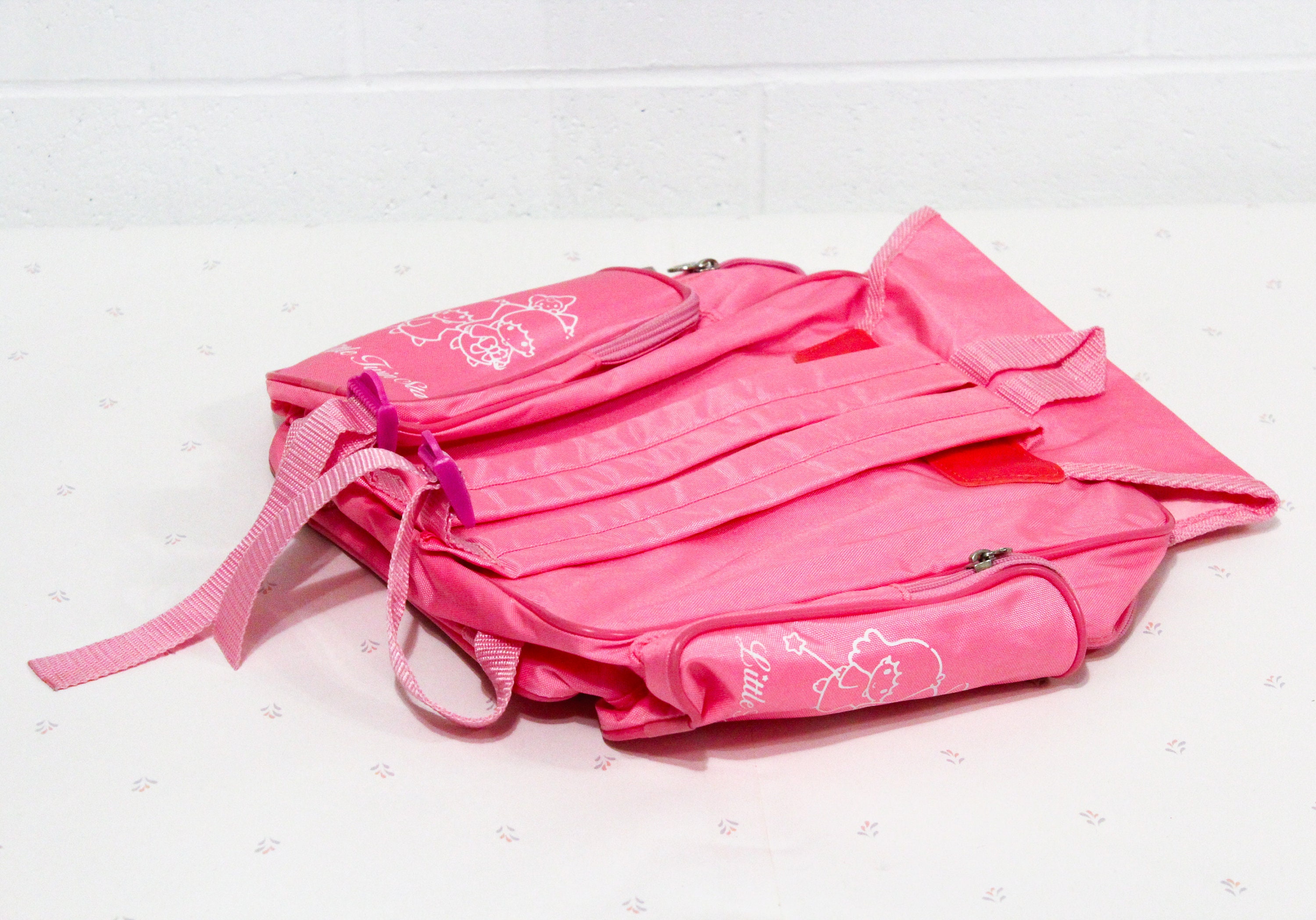 Little Twin Stars Kiki and Lala Pink Backpack Pink Bag for | Etsy