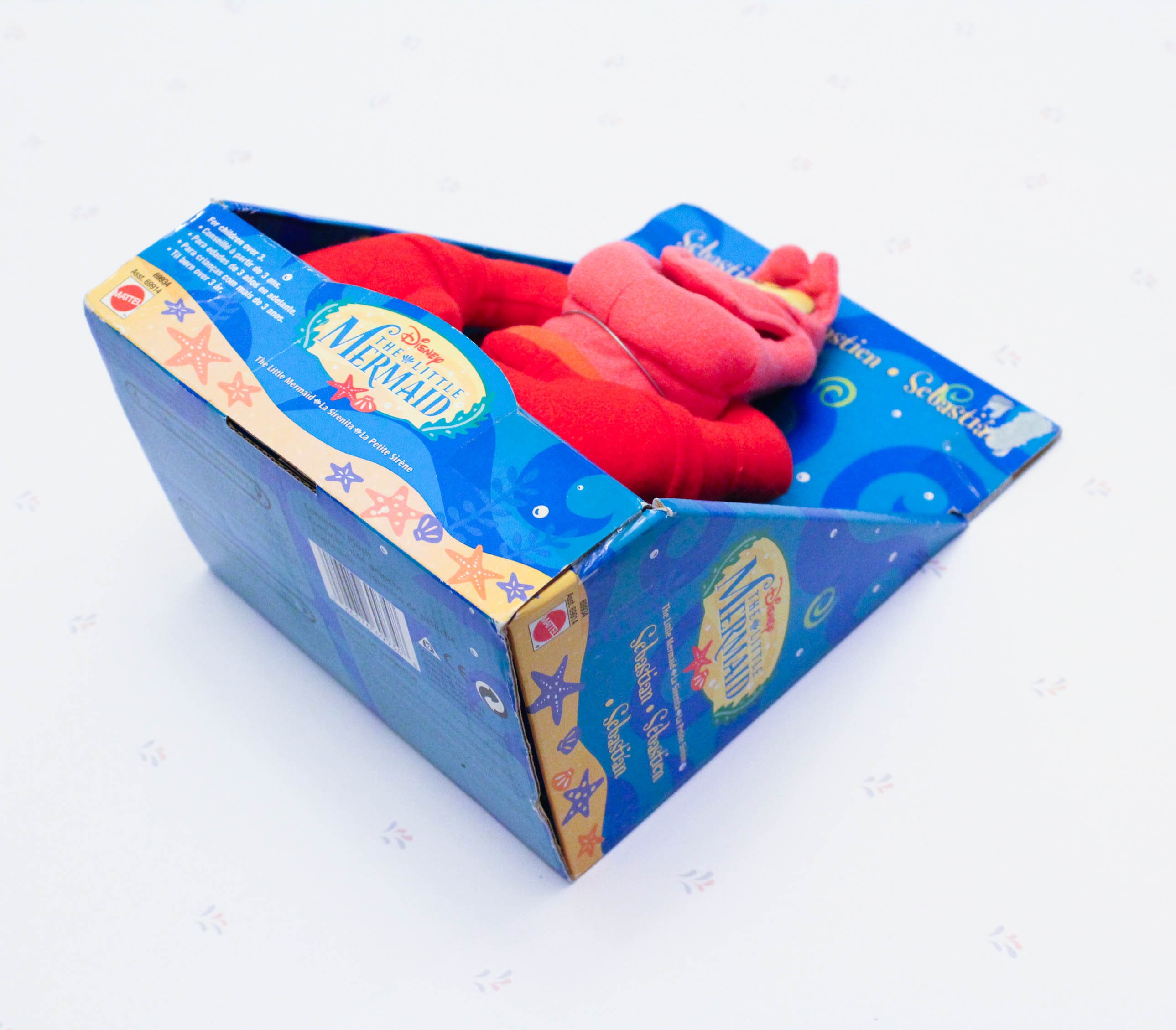 Vintage 90s Disney Sebastian Plush Toy for Kid The Little | Etsy