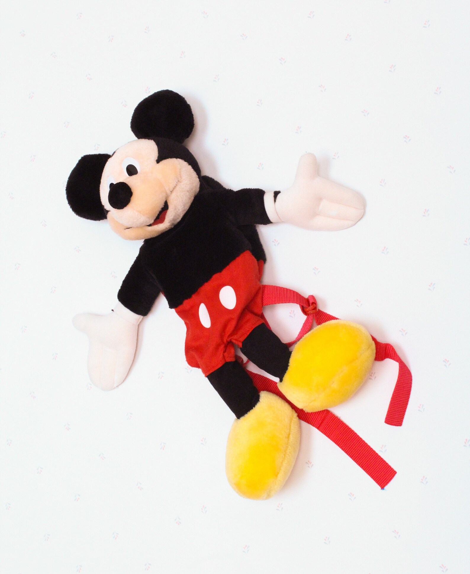 Mickey Mouse Backpack Mickey Mouse Bag Plush Mickey Bag | Etsy