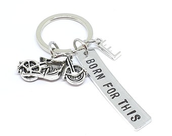 Motorcycle Key Chain | Etsy