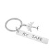 Fly Safe Key Chain, Gift for Pilot, Gift for Flight Attendant, Fly Safe ...