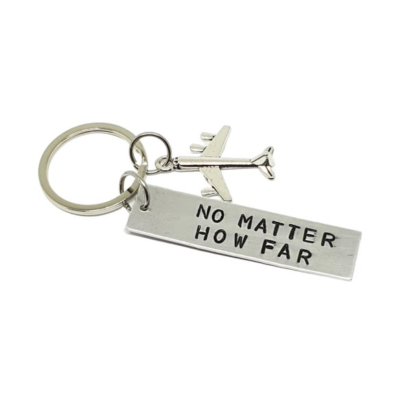 Long Distance Airplane Keychain - Etsy