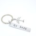 Fly Safe Key Chain Gift for Pilot Gift for Flight Attendant - Etsy