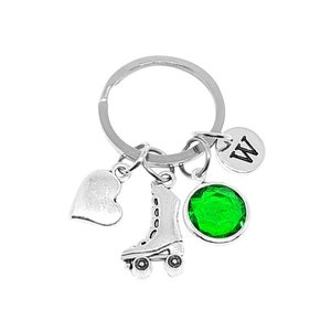 Skates Shoe Keychain, 3D Roller Skates Keychain, Personalized Skate ...
