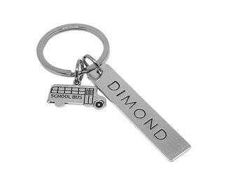 Bus Driver Key Chain - Etsy