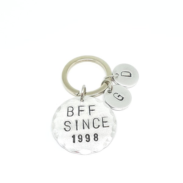 Best Friend Key Ring - Etsy