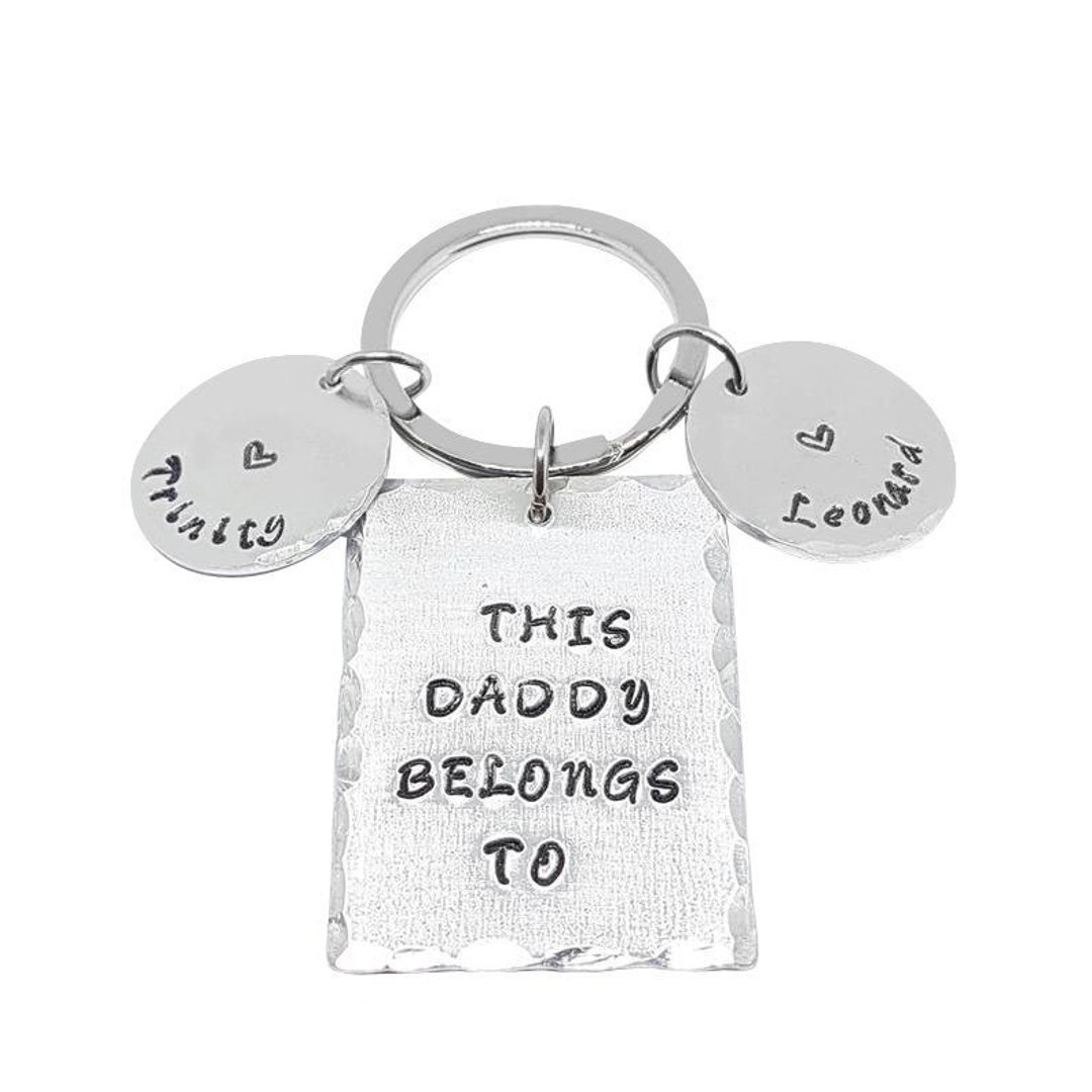 Daddy Keychain, for Daddy Keyring, Birthday Gift, Fathers Day, Gift for ...