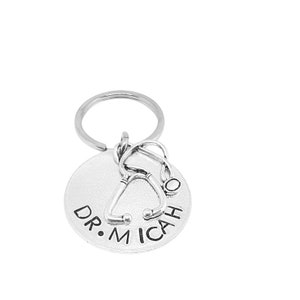 Stethoscope Keychain, Doctor Key Chain, Doctor Key Ring, Medical ...