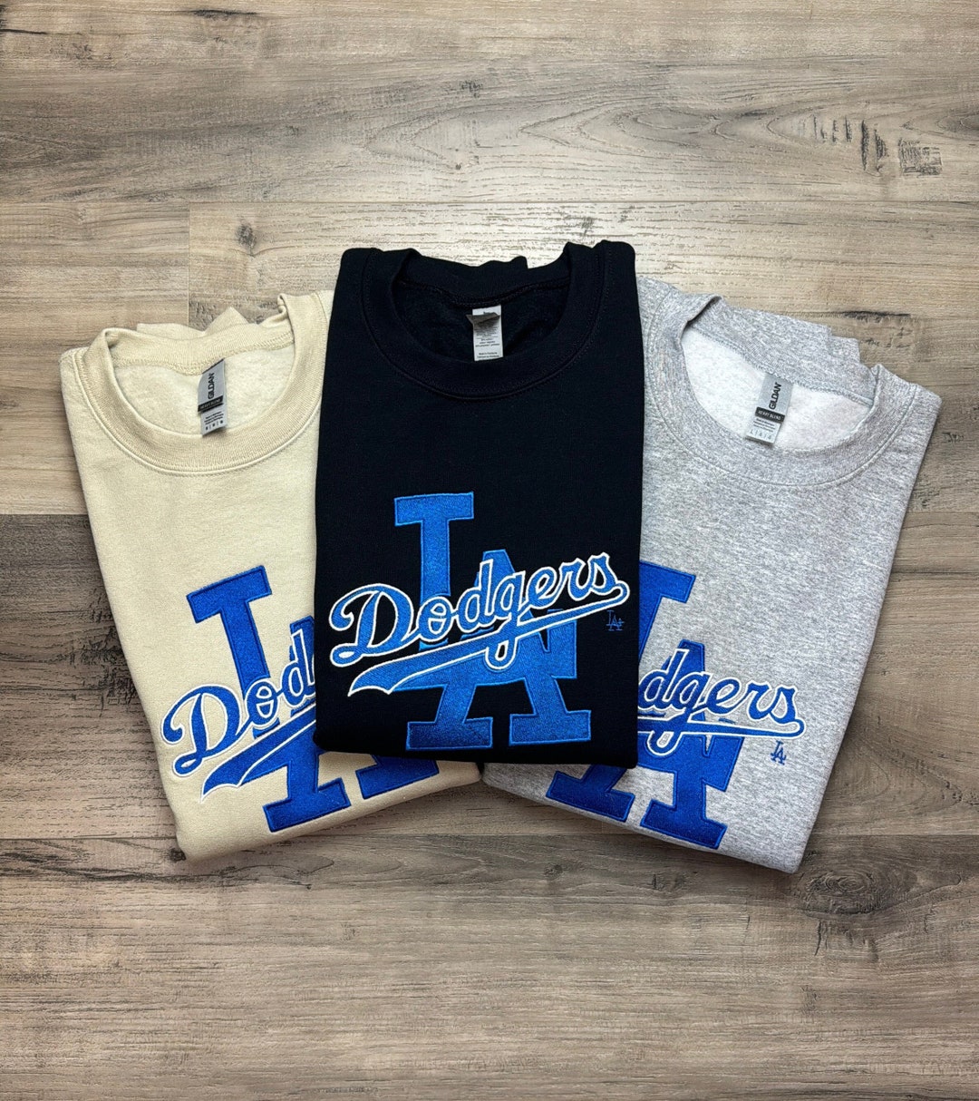 Embroidered Los Angeles Dodger Vintage Style Crewneck Sweatshirt,dodger ...