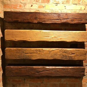 Pine Beam Mantle Mantel Piece 6 X 6 Handmade Rustic Kiln Dried - Etsy