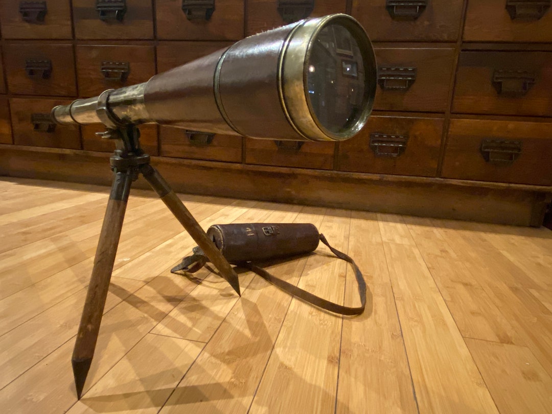 WW1 British Sniper Spotting Scope, Tripod & Case - Etsy