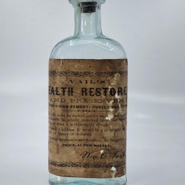 Antique Labeled Bottles - Etsy