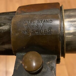 WW1 British Sniper Spotting Scope, Tripod & Case - Etsy