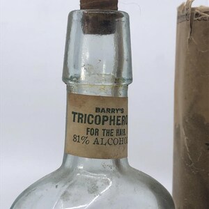 Barry’s Tricopherous for the Hair Antique Embossed Bottle With Original ...