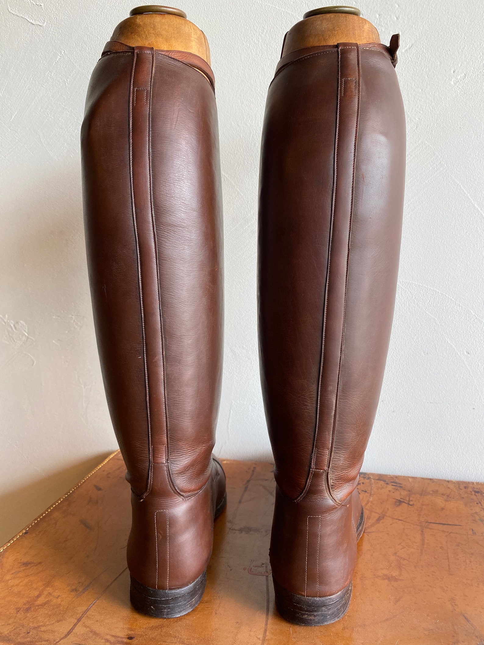 Antique Pair of WWI British Leather Cavalry Officer’s Riding Boots - Etsy