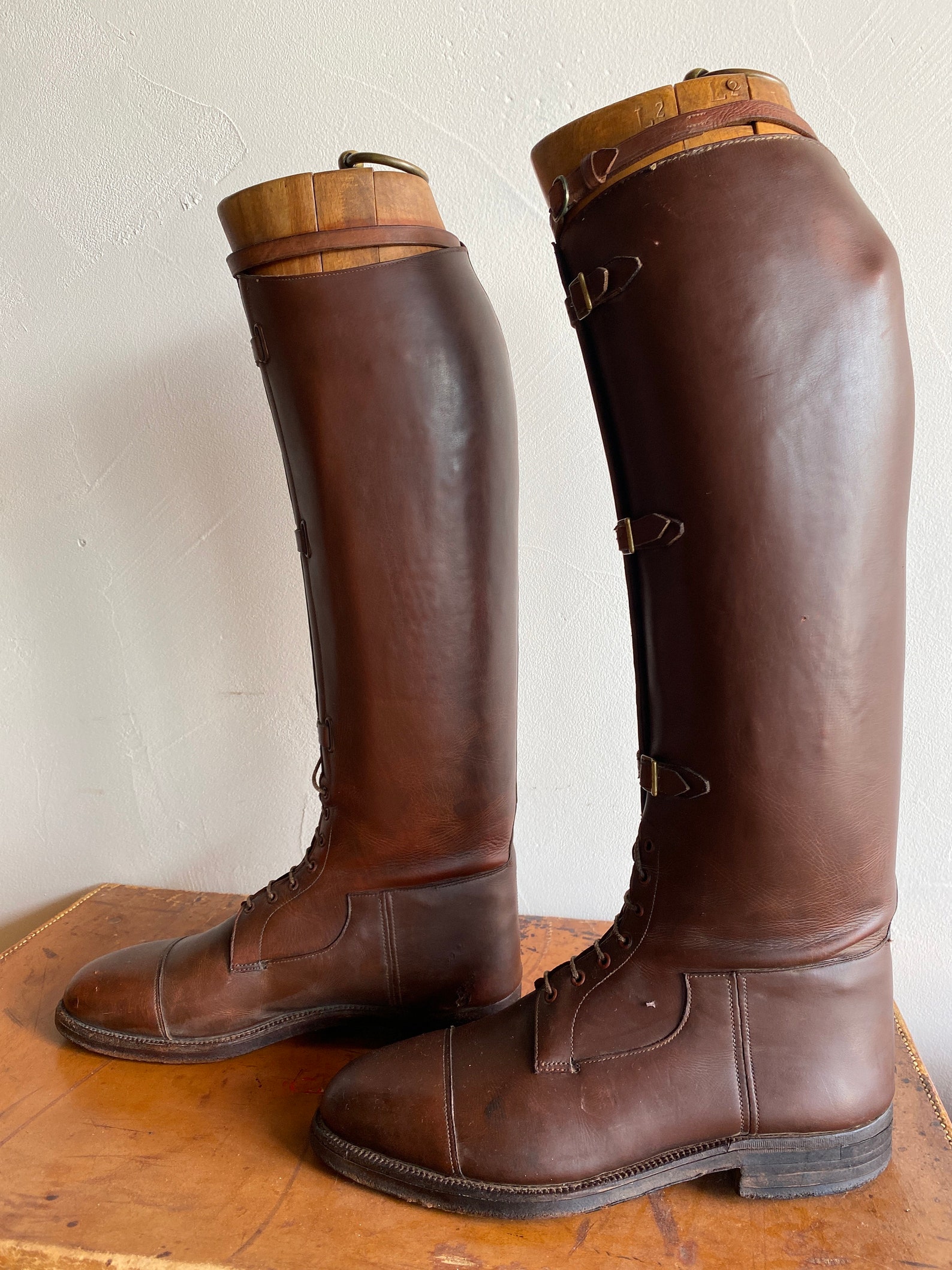 Antique Pair of WWI British Leather Cavalry Officer’s Riding Boots - Etsy