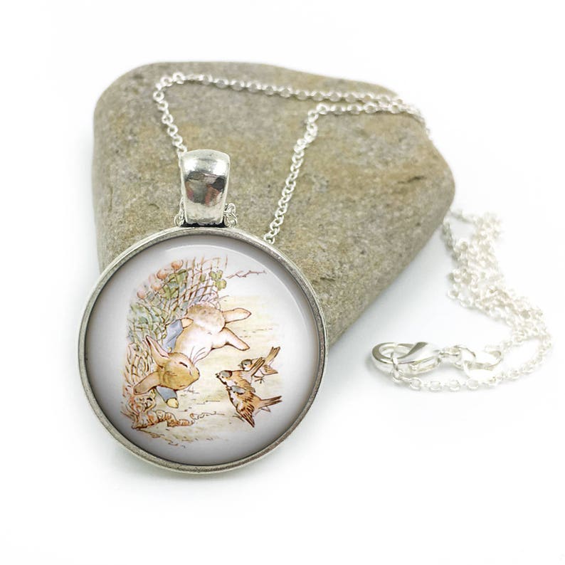 Peter Rabbit Necklace Beatrix Potter Jewellery Peter Rabbit | Etsy