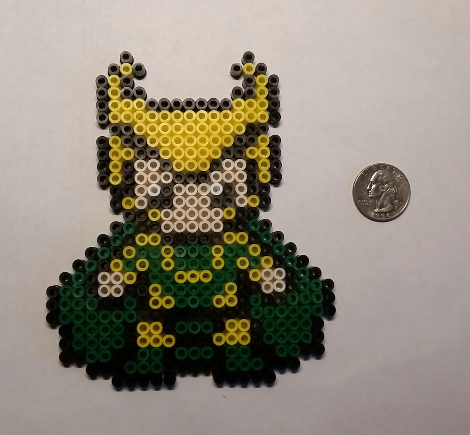 Collectibles Loki Perler Bead Art Art & Collectibles Figurines & Knick ...