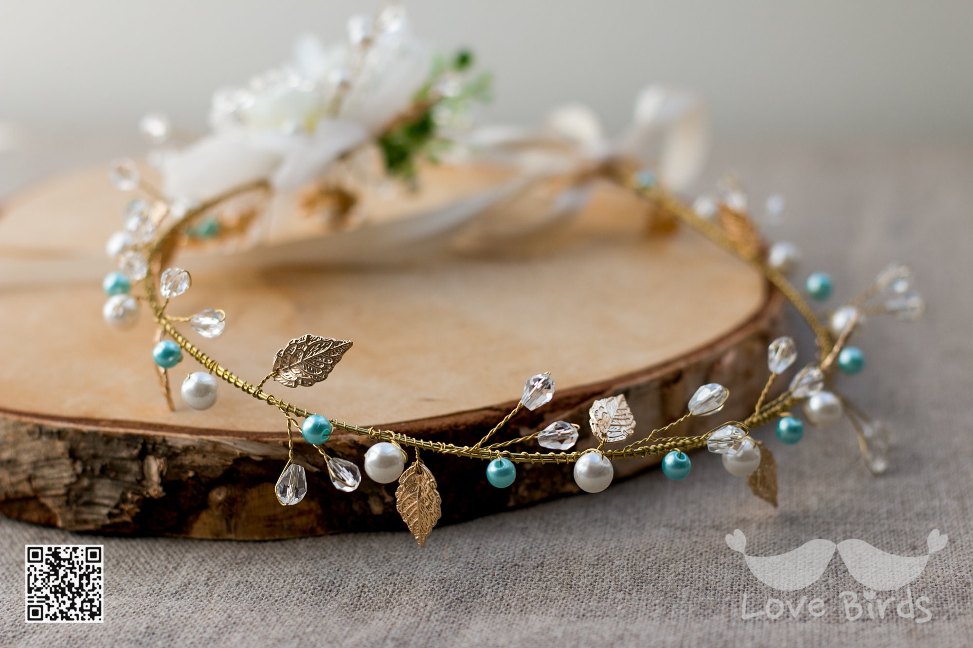 Bridal Wreath, Vine, Wreath With White Flowers - Etsy