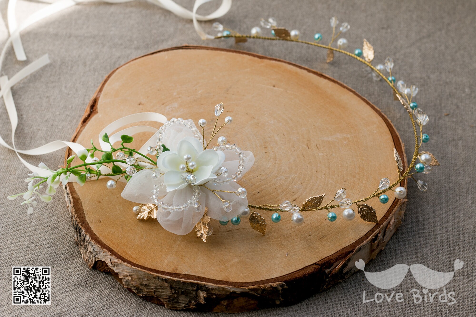 Bridal Wreath, Vine, Wreath With White Flowers - Etsy