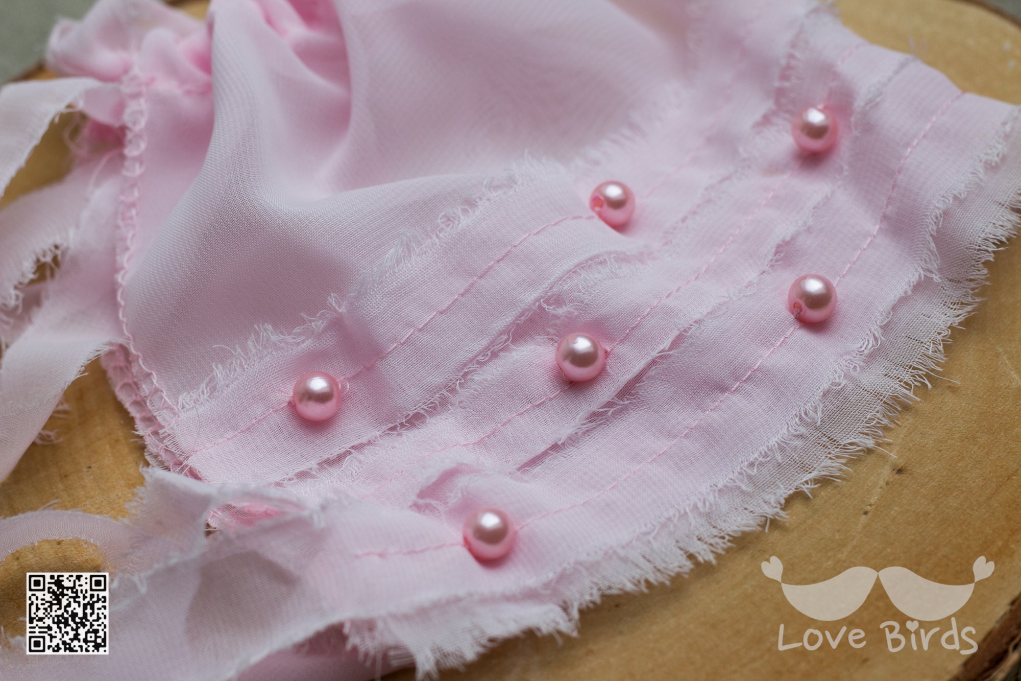 Chiffon Vintage Baby Hat With Pearls for Newborn Pink - Etsy