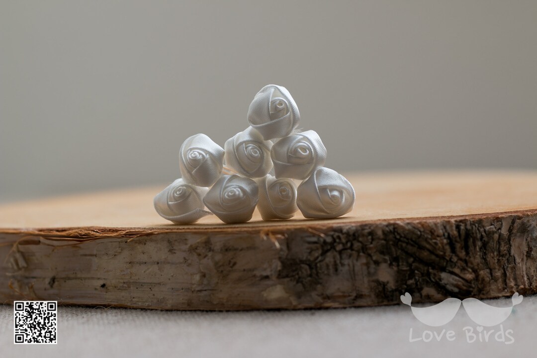 1x cabeza de novia tela flor blanca - Etsy España