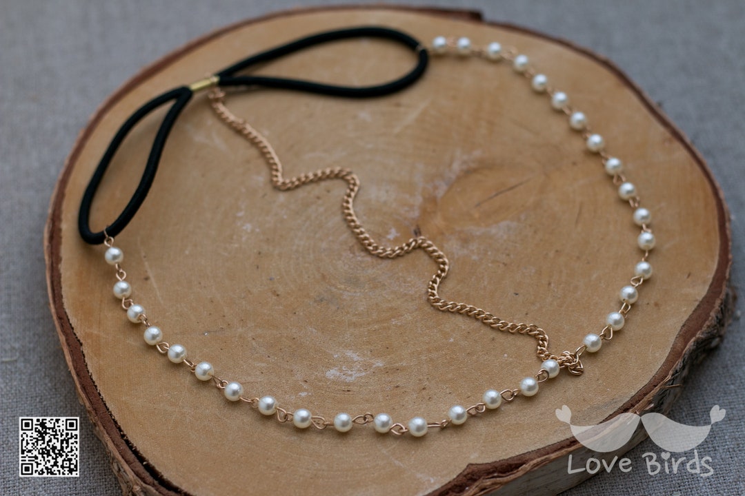 Bridal Beads Jewelry Head Jewelry Headband - Etsy