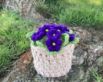 Faux African Violets - Etsy