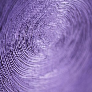 Cosmos Wall Art, Abstract Oil Painting, 9x9 Inches, Purple Painting ...