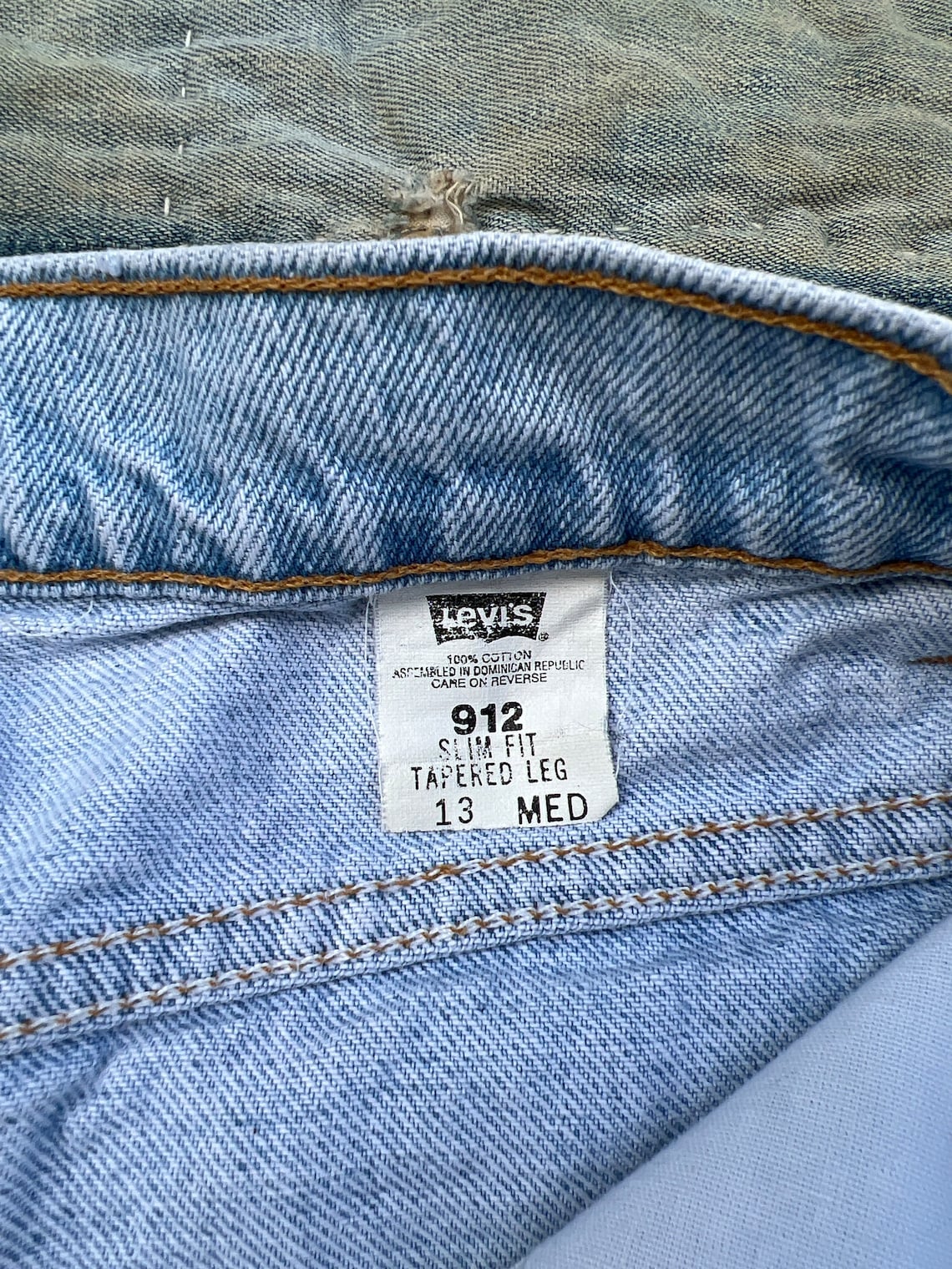 Vintage 1990s Levi Orange Tag 912 Slim Fit Tapered Leg - Etsy UK